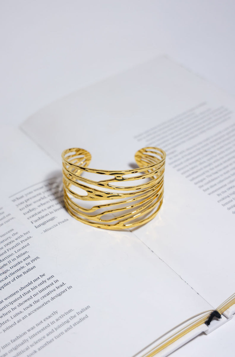GOLD PLATED ZEPHYR BRACELET – CHIC LE FRIQUE